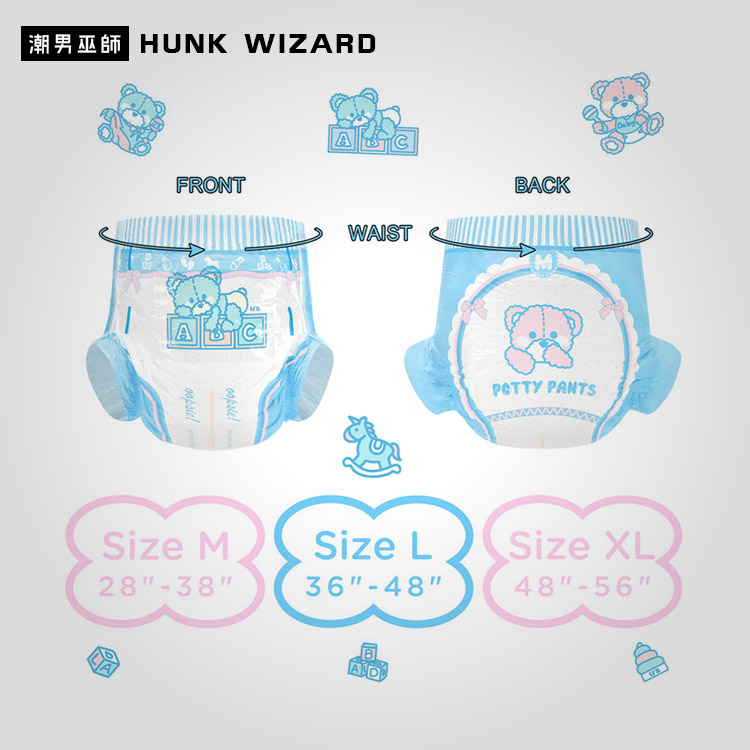 Abdl 小熊寶寶 Littleforbig 成人紙尿褲 成人尿布 紙尿布 Diapers 潮男巫師 Iopen Mall